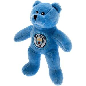Manchester City FC | Toys | Manchester City Fc Official Sky Blue Teddy ...